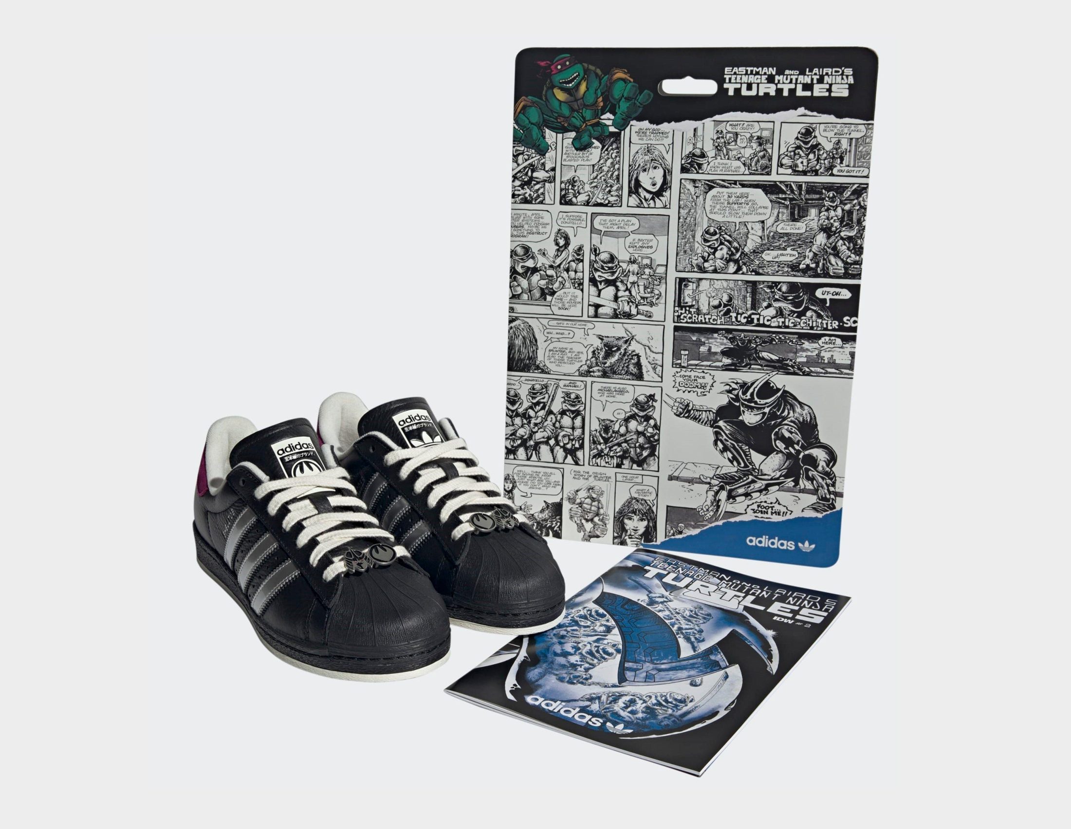 adidas Originals Superstar x TMNT 'Shredder' and 'Splinter' Pack - size ...